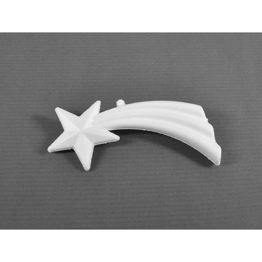 Stea cazatoare de colorat, din polistiren, 13 cm - eMAG.ro