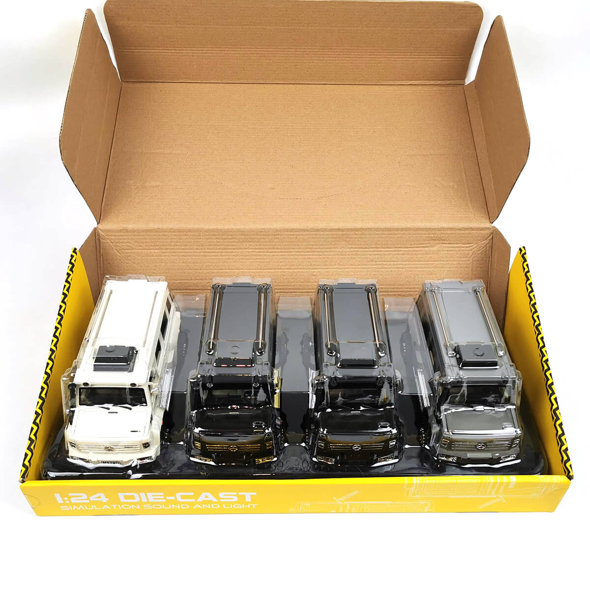 Masina SUV pentru copii, Model Mercedes, Metal, Usi cu deschidere, Alb ...