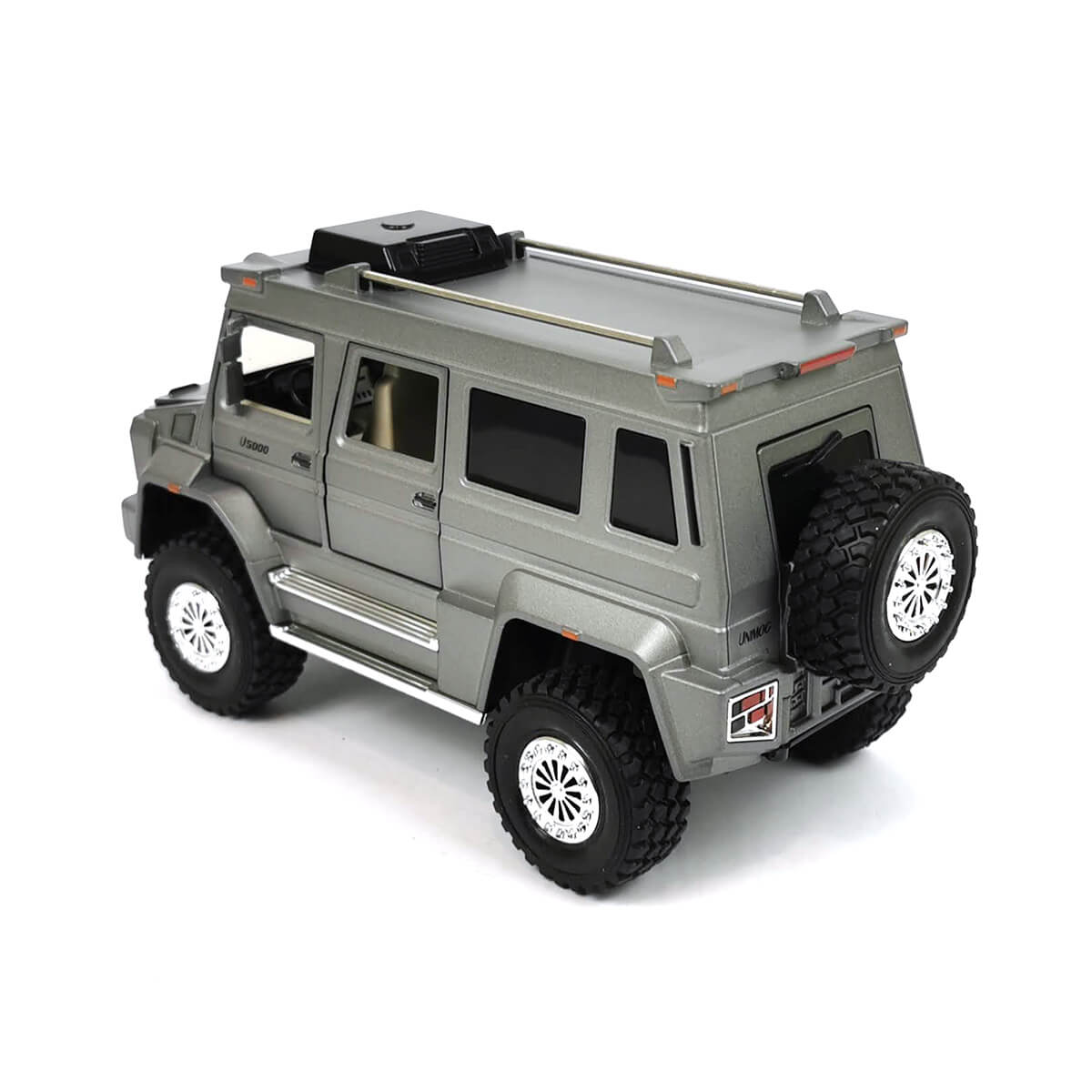 Masina SUV pentru copii, Model Mercedes, Metal, Usi cu deschidere, Gri ...