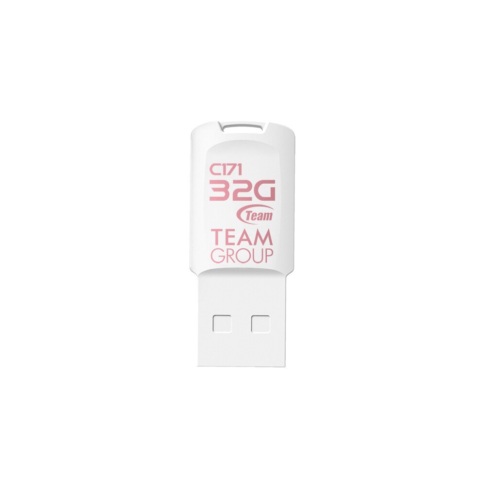 USB памет Team Group C171, 64GB USB 2.0, Бял - eMAG.bg