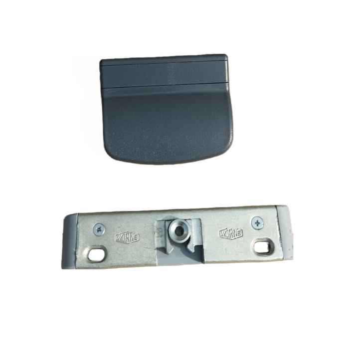 Комплект за затваряне На балконска врата 13 мм сгъвка и пластмасова дръжка Антрацит Emag Bg