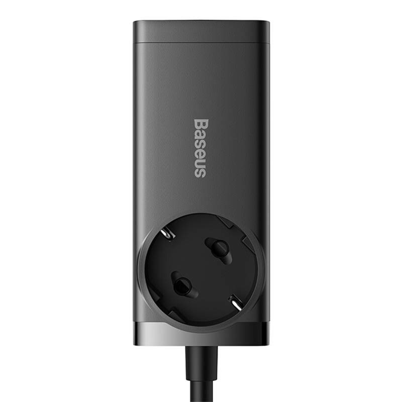 Incarcator de perete, Baseus, GaN3 Pro, 2xUSB + 2xUSB-C + AC, 65W - eMAG.ro