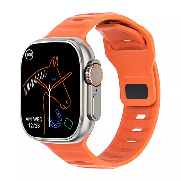 Ceas SmartWatch ISP LikeSmart™ Ultra Watch, 2.0" IPS FULL VIEW, Apel ...