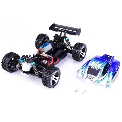 Masinuta cu Telecomanda WLtoys A959, Scara 1:18, 45km/h Off Road Buggy ...