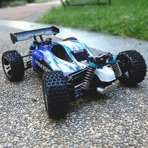 Masinuta cu Telecomanda WLtoys A959, Scara 1:18, 45km/h Off Road Buggy ...