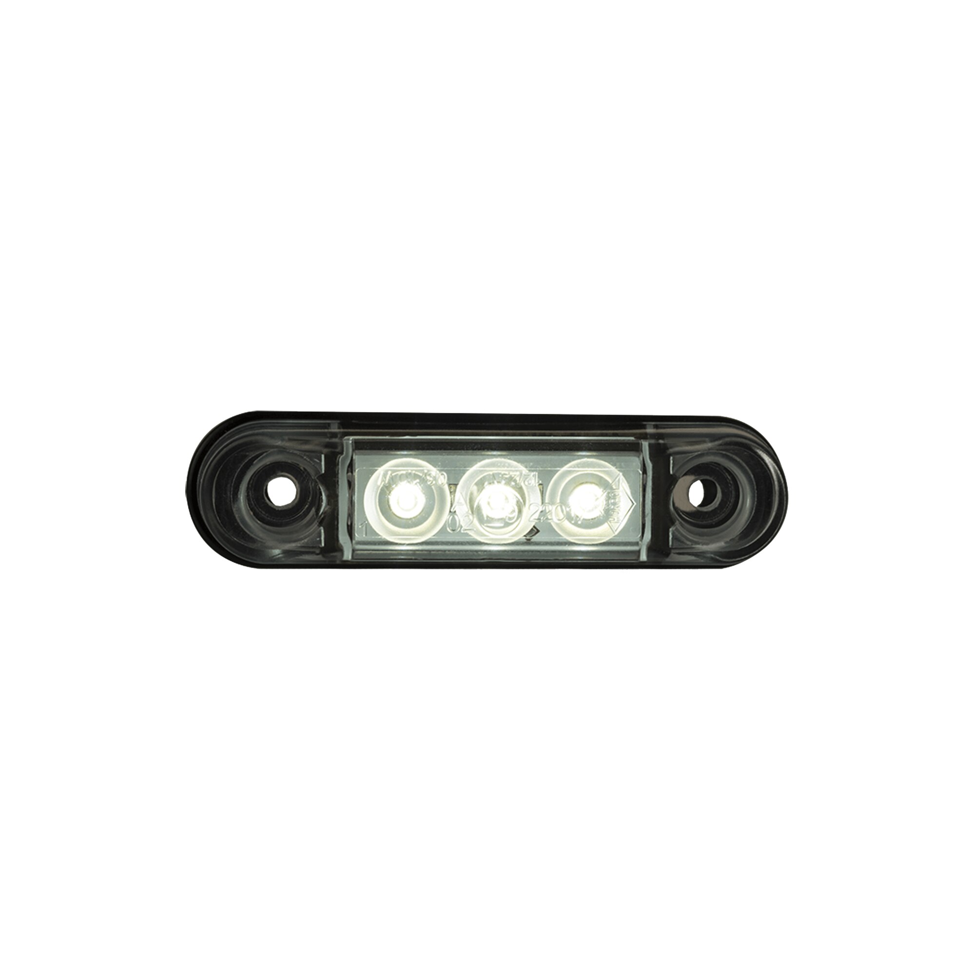 Lampa marcaj lateral, Horpol, 12/24V, alba, Slim - eMAG.ro