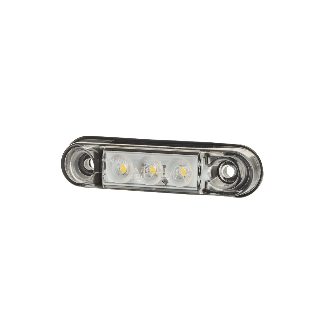 Lampa marcaj lateral, Horpol, 12/24V, alba, Slim - eMAG.ro