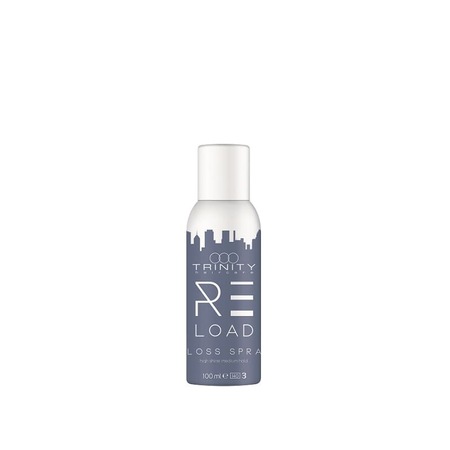 Spray luciu pentru par, fixare medie, Reload Trinity Haircare, 100 ml ...