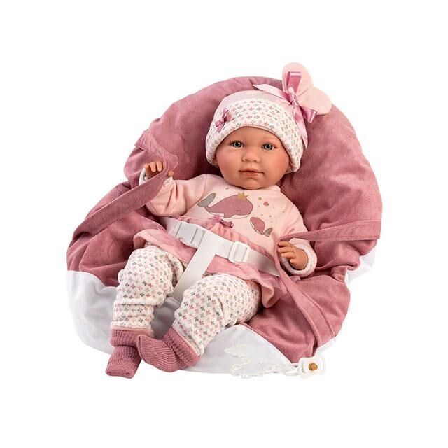 Llorens 5740147 Llorens: Mimi újszülött 40cm-es síró baba hordozóval ...