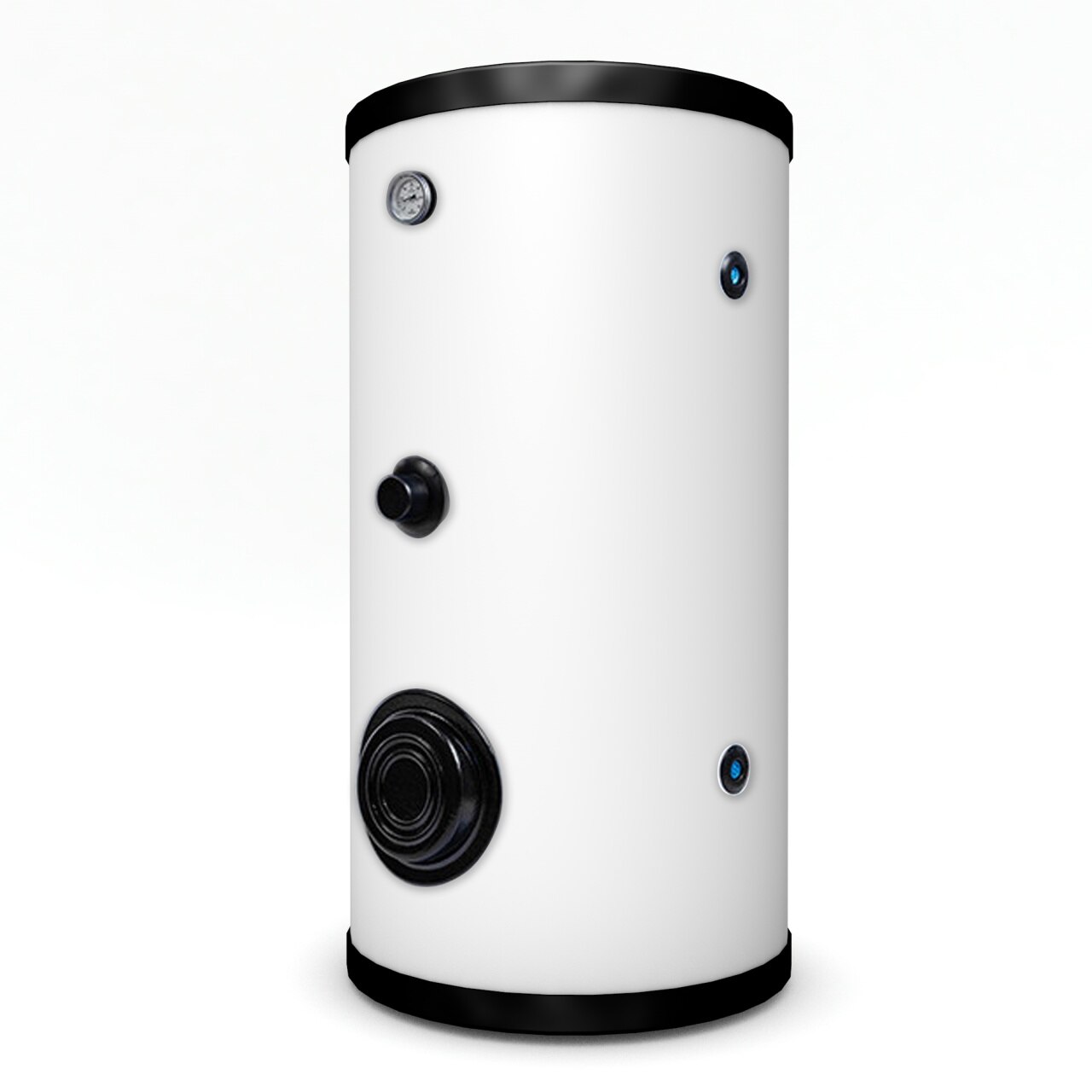 Boiler stativ 1000 litri cu 2 serpentine Termax - eMAG.ro