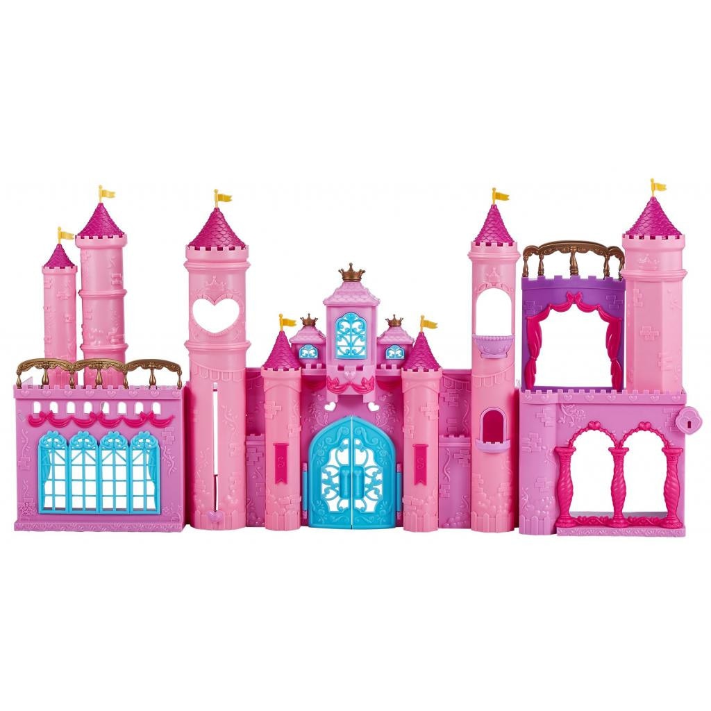 Set castel de papusi, Sparkle Girlz, 10 cm, Roz - eMAG.ro