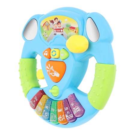 Volan interactiv pentru copii - reda melodii si straluceste - eMAG.ro