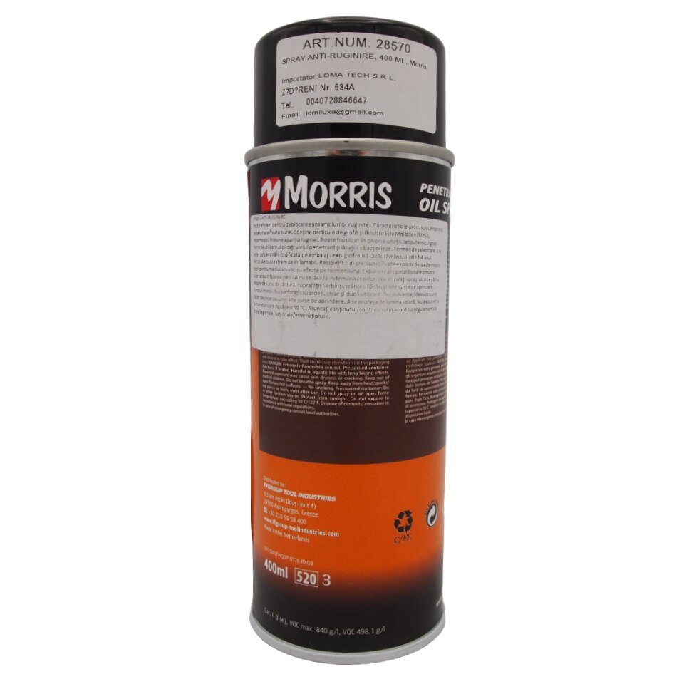 Spray profesional degripant pentru deblocarea ansamblurilor ruginite ...
