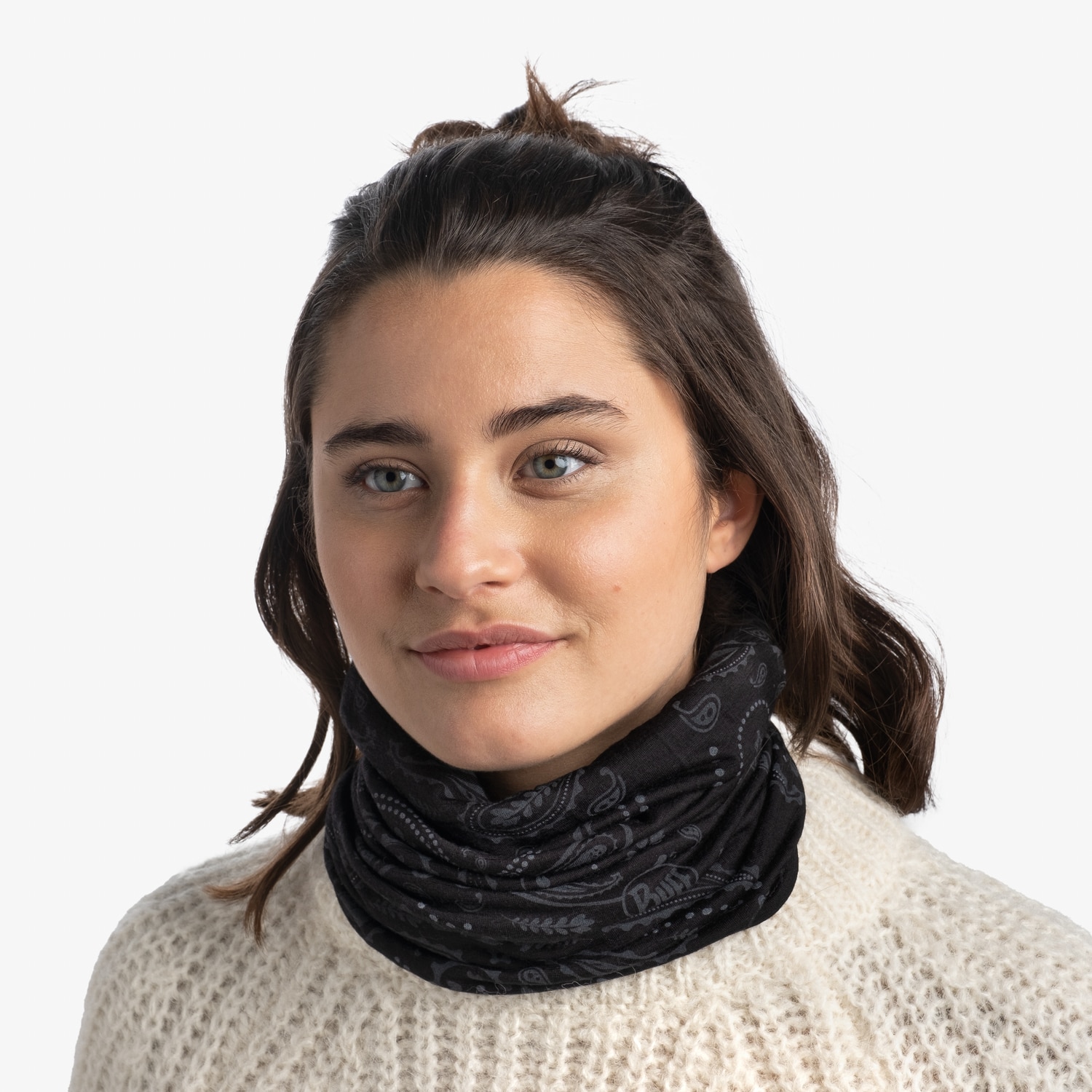 Buff Bandana felnőtteknek Merino Könnyű modell CASHMERE BLACK - eMAG.hu