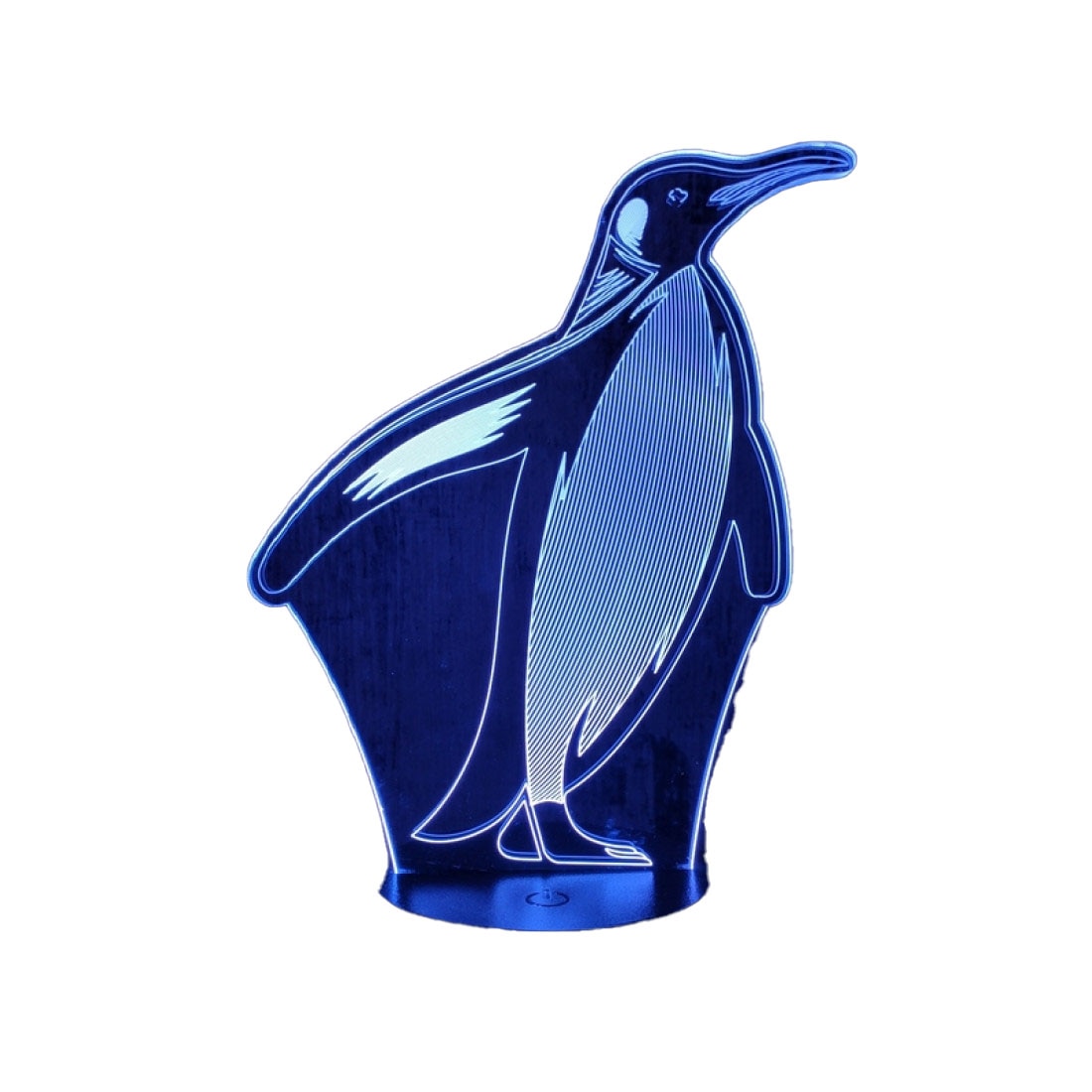 Lampa de veghe, Gaopin, 3D, Model Pinguin, Transparent - eMAG.ro