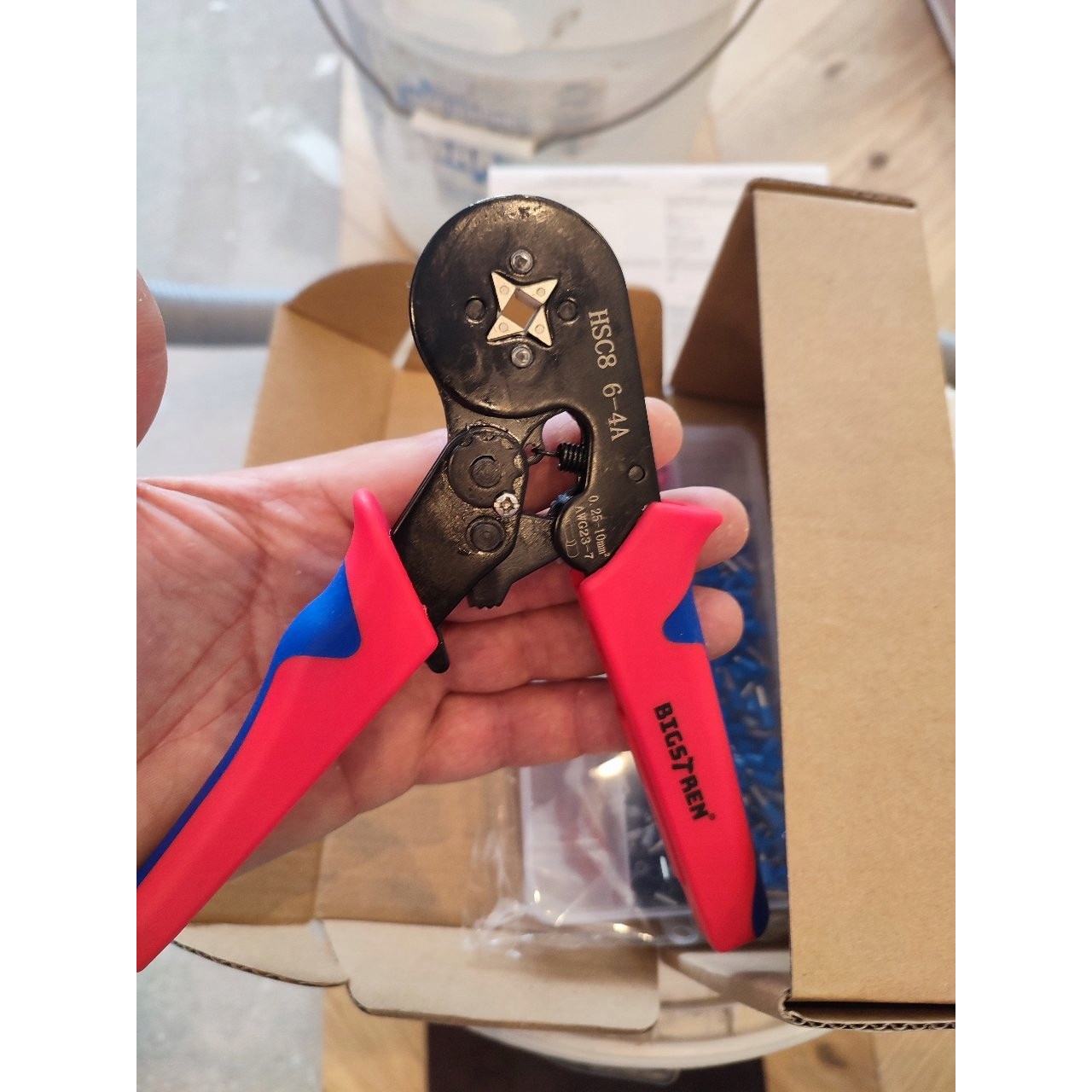 Set cleste sertizare, Zola®, hexagonal cu 500 de bucati terminale ...