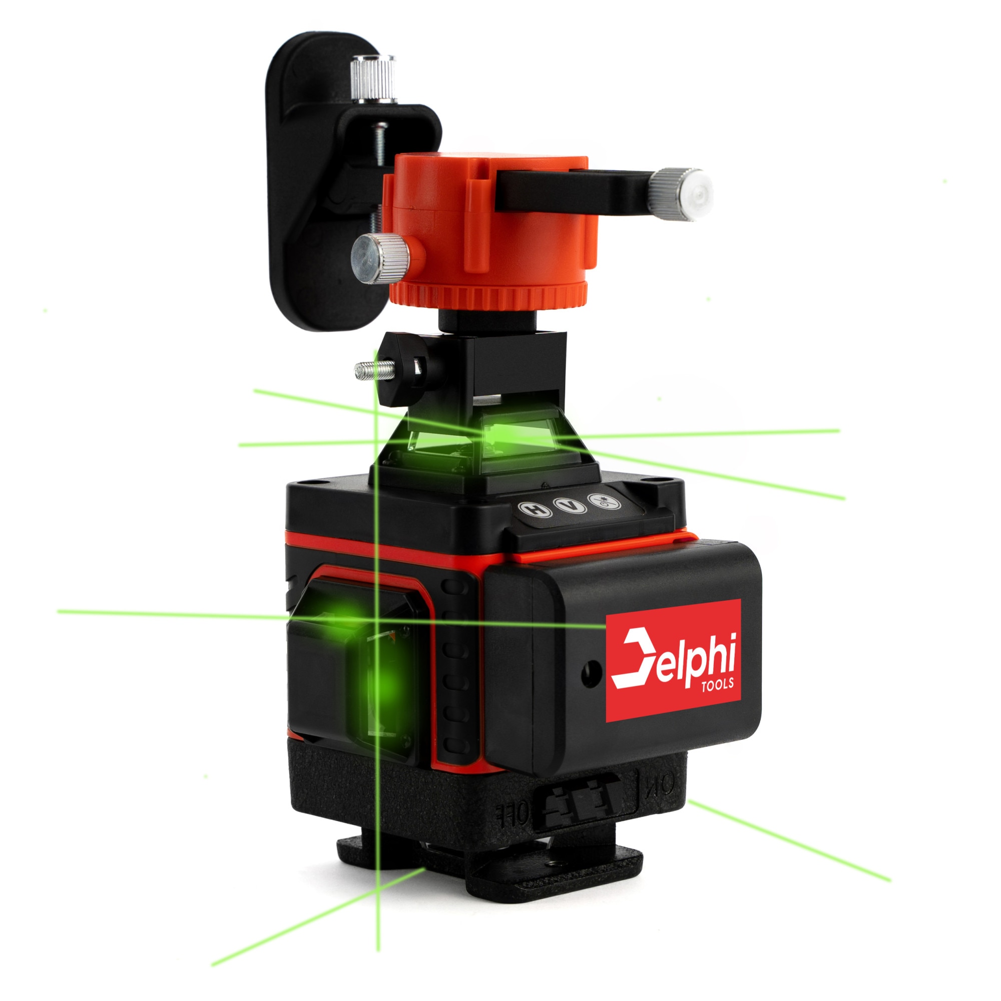 Nivela laser 4D, 16 Linii, 360°, 25m, valiza, Delphi Tools - eMAG.ro