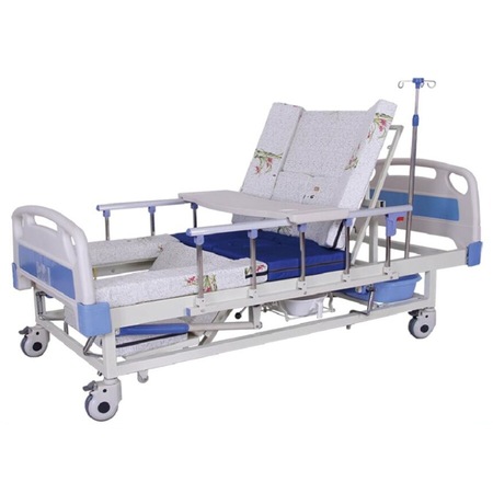 Pat spital multifunctional manual, pentru alaptare (masa, saltea 8 cm ...