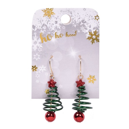 Set 2 cercei cu braduleti decorativi de Craciun - eMAG.ro