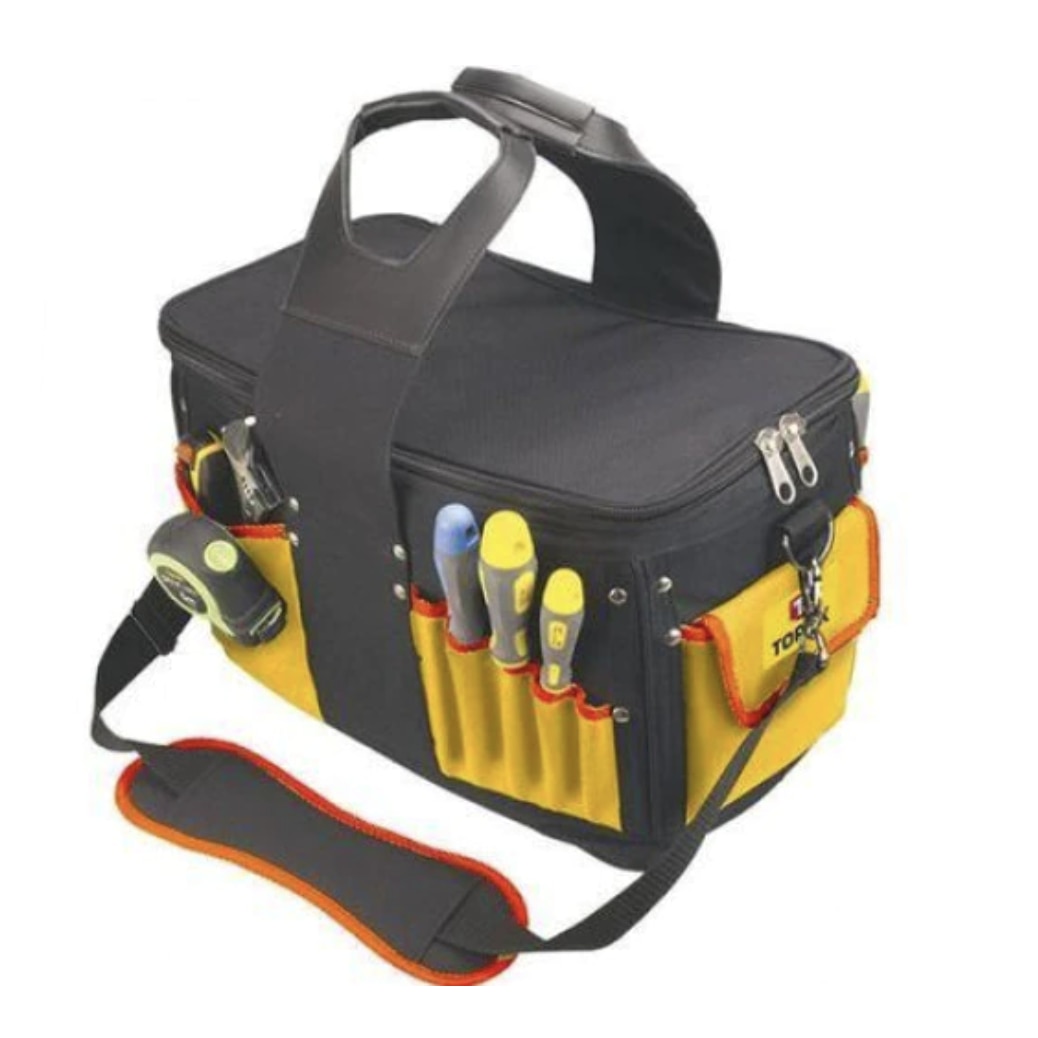 Geanta scule 41x23x23 cm 16 buzunare TOPEX - eMAG.ro