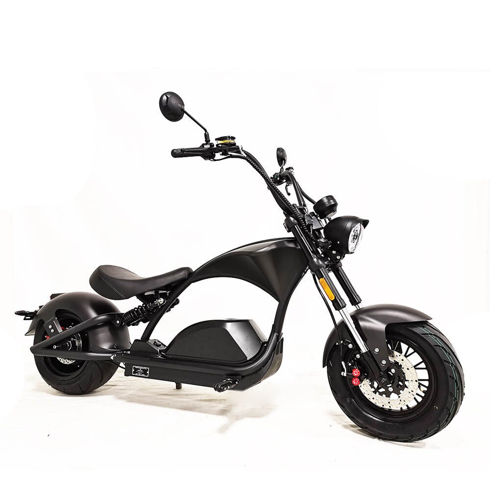 Scuter Electric MANGOSTEEN M1PS-A stil Chopper, Motor 2000 W, Autonomie ...