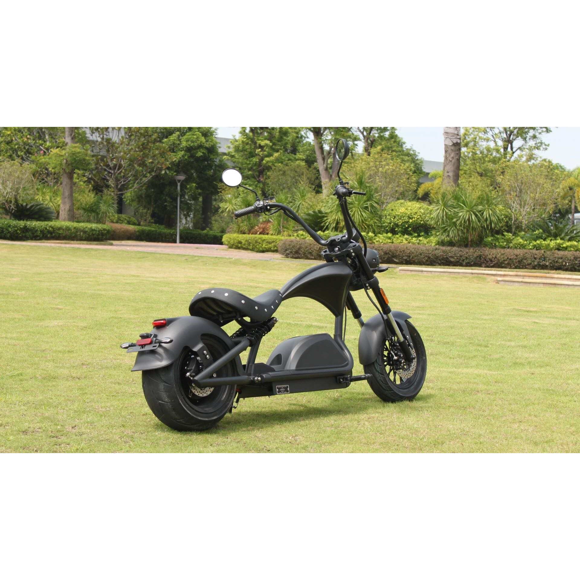 Scuter Electric MANGOSTEEN M1PS-A stil Chopper, Motor 2000 W, Autonomie ...