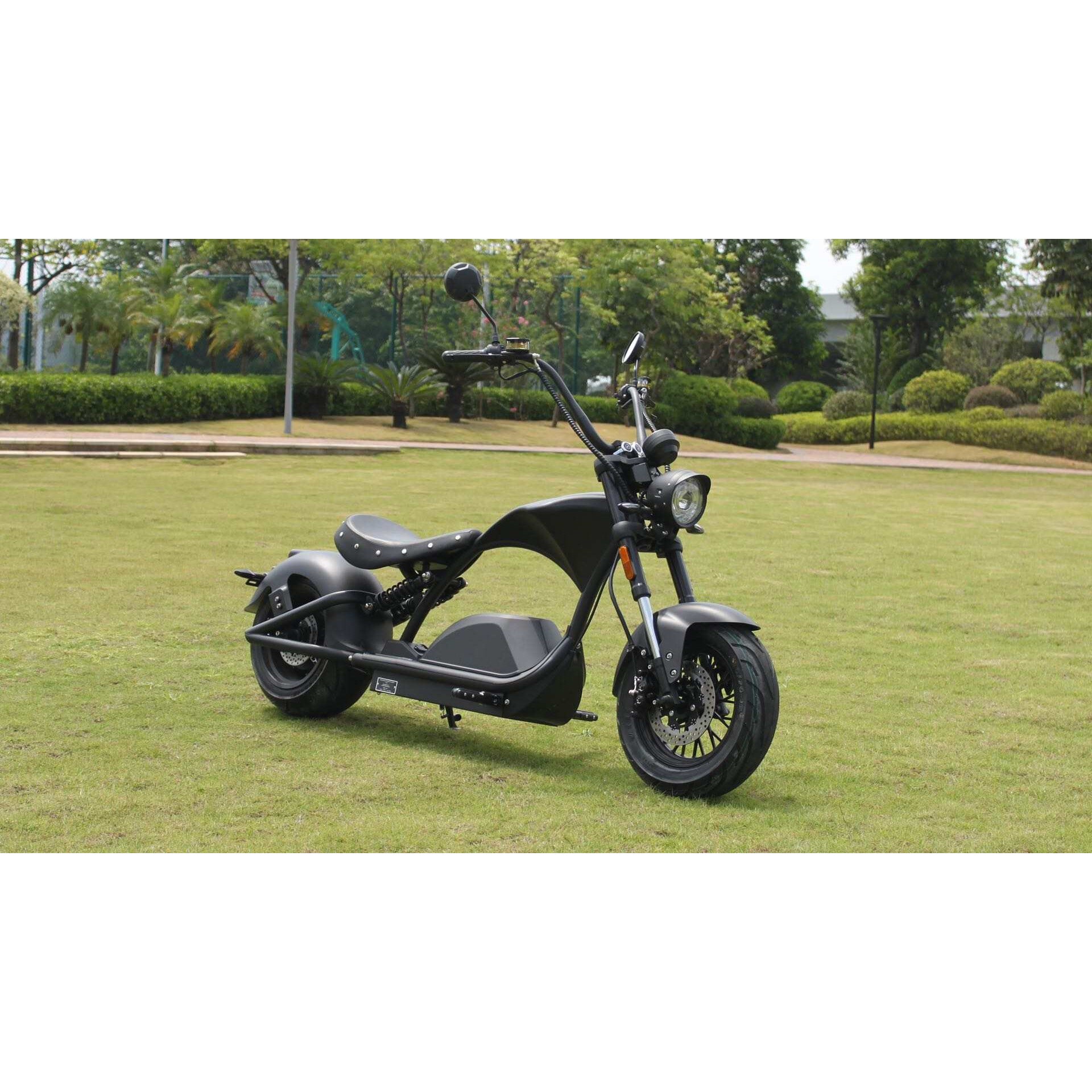 Scuter Electric MANGOSTEEN M1PS-A stil Chopper, Motor 2000 W, Autonomie ...
