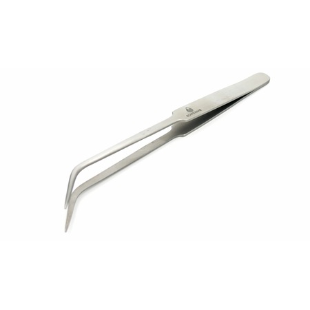 Penseta curba aquascaping argintie 450MM Scapeware - eMAG.ro