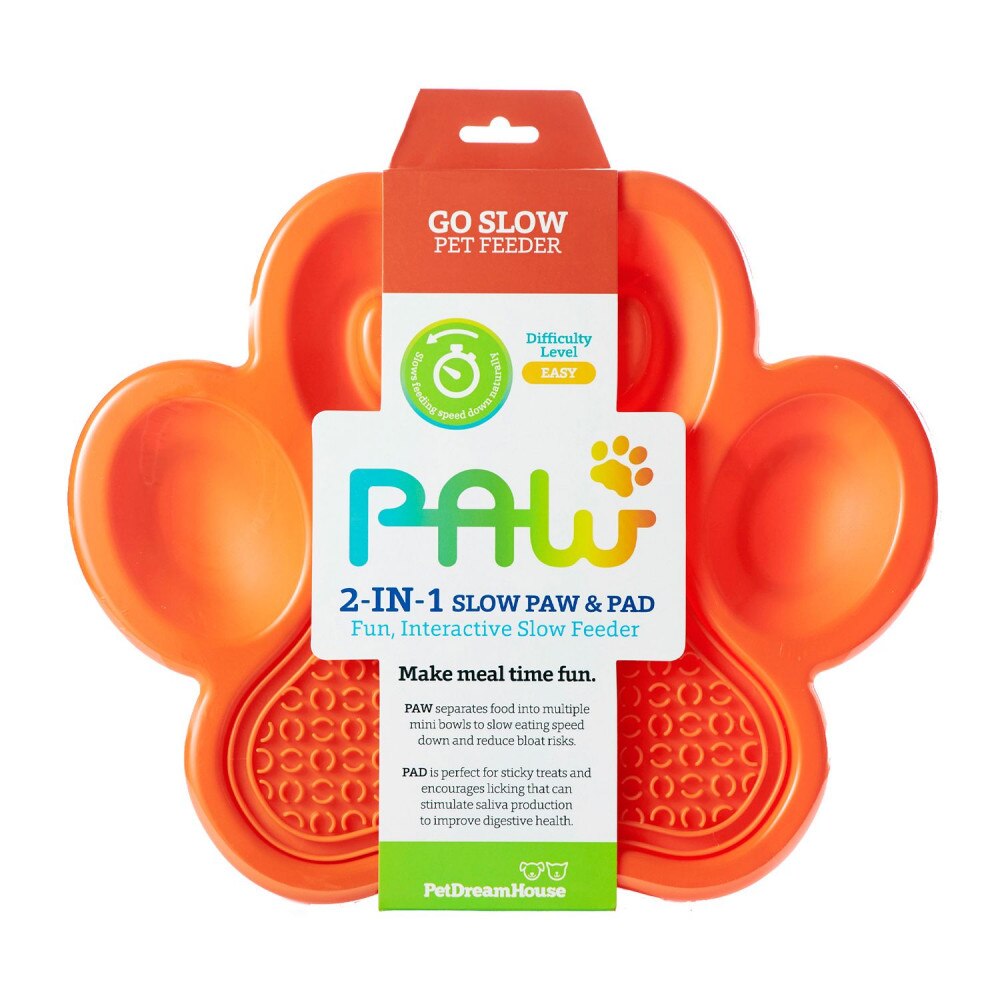 PDH Slow Pad+Paw interaktív etető narancs - eMAG.hu
