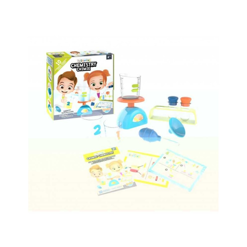 Set mini laborator de chimie, Buki France, 4 ani+, Multicolor - eMAG.ro