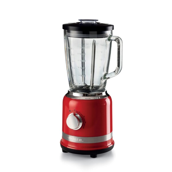 Blender, Ariete, 1000 W, 1,5 litri, 4 lame, Rosu - eMAG.ro