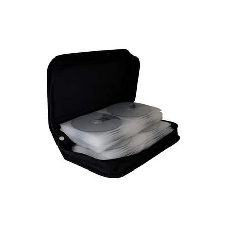 MediaRange Disc Wallet, 96 джоба, найлон, черен - eMAG.bg