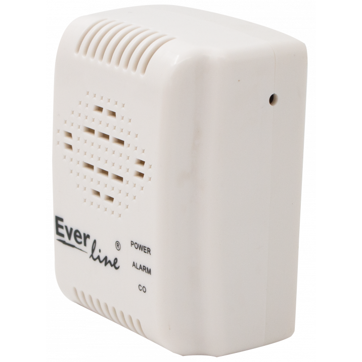 Detector monoxid de carbon Everline ELG-QDM, 220V/AC, 9-12V/CC - eMAG.ro