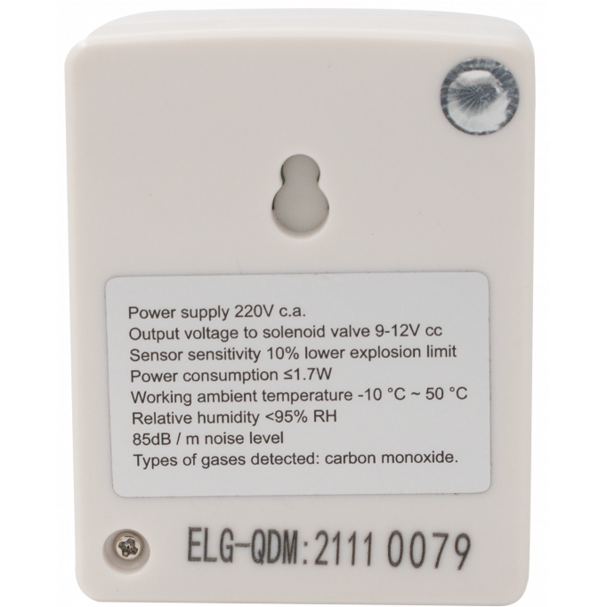 Detector monoxid de carbon Everline ELG-QDM, 220V/AC, 9-12V/CC - eMAG.ro