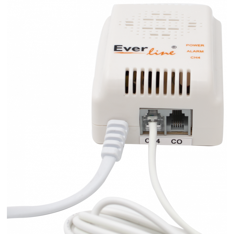 Set detector gaz cu electrovalva Everline ELG-QDG/E34, 3/4" - eMAG.ro