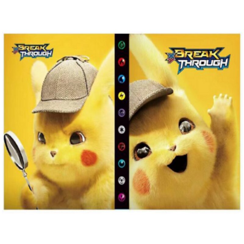 Album Pokemon Detective Pikachu Break Trough, pentru 240 cartonase, 19 ...
