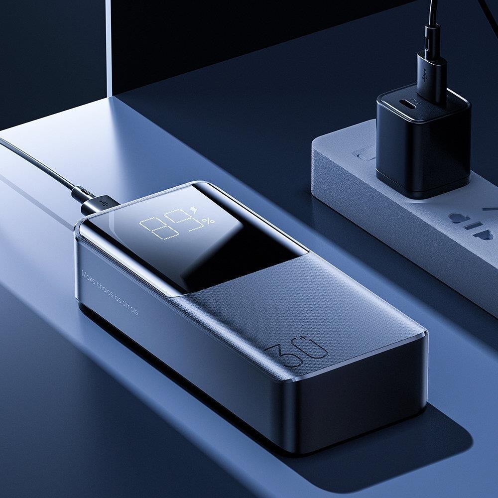 Joyroom power bank 15W 30000mAh PD QC3.0 AFC fekete (JR-T015) - eMAG.hu
