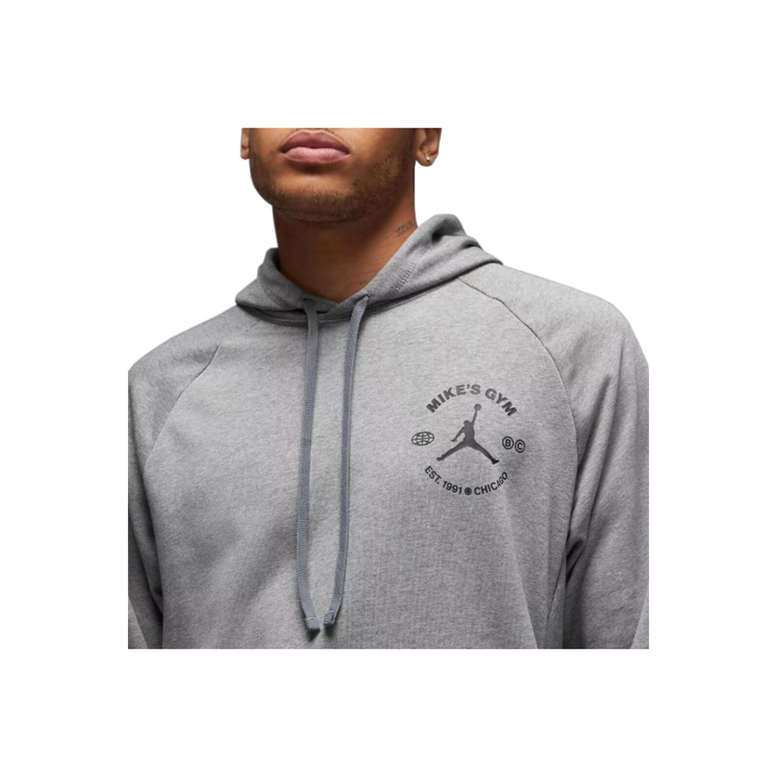 Hanorac Jordan Sport Breakfast Club, DV1290-091 Gri XS INTL - eMAG.ro