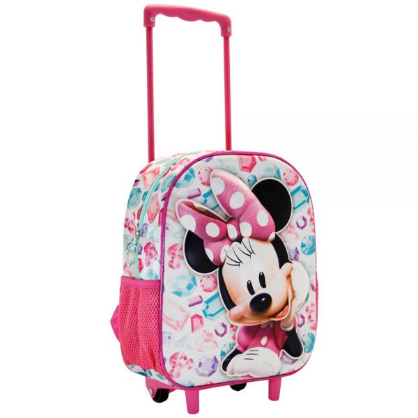 Troler Minnie Mouse 3D Diamonds, 26x34x13 cm - eMAG.ro