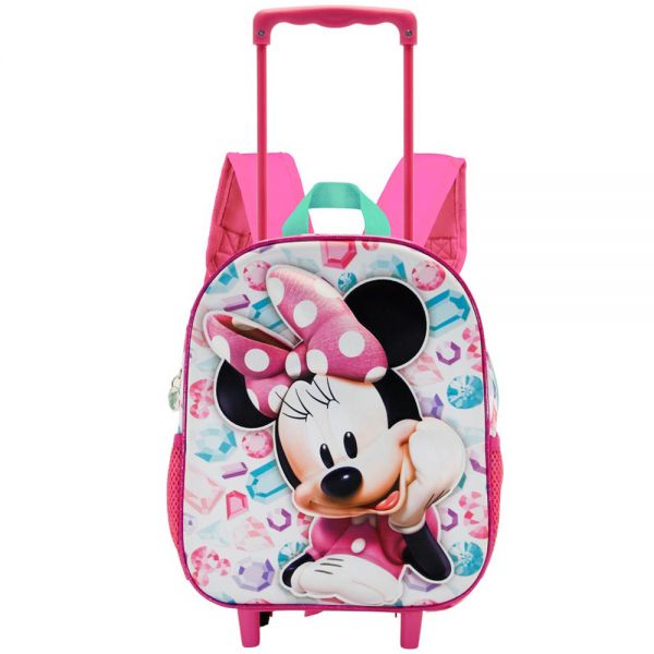 Troler Minnie Mouse 3D Diamonds, 26x34x13 cm - eMAG.ro