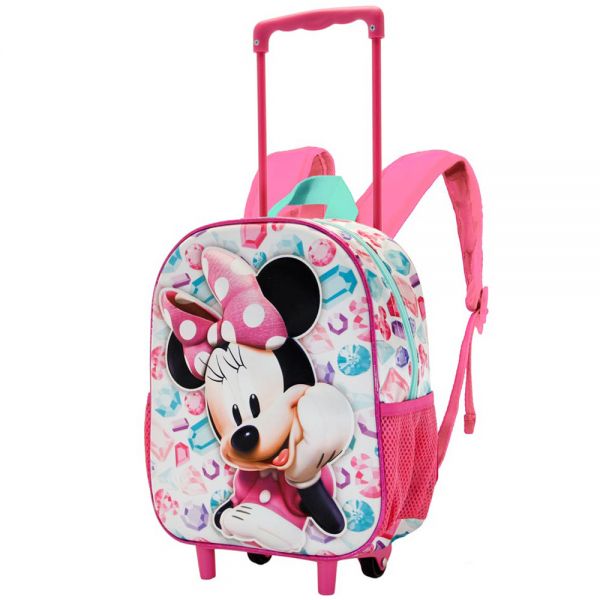Troler Minnie Mouse 3D Diamonds, 26x34x13 cm - eMAG.ro