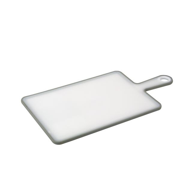 Tocator din plastic, dreptunghiular, alb gri, 27 x 19 x 1 cm - eMAG.ro