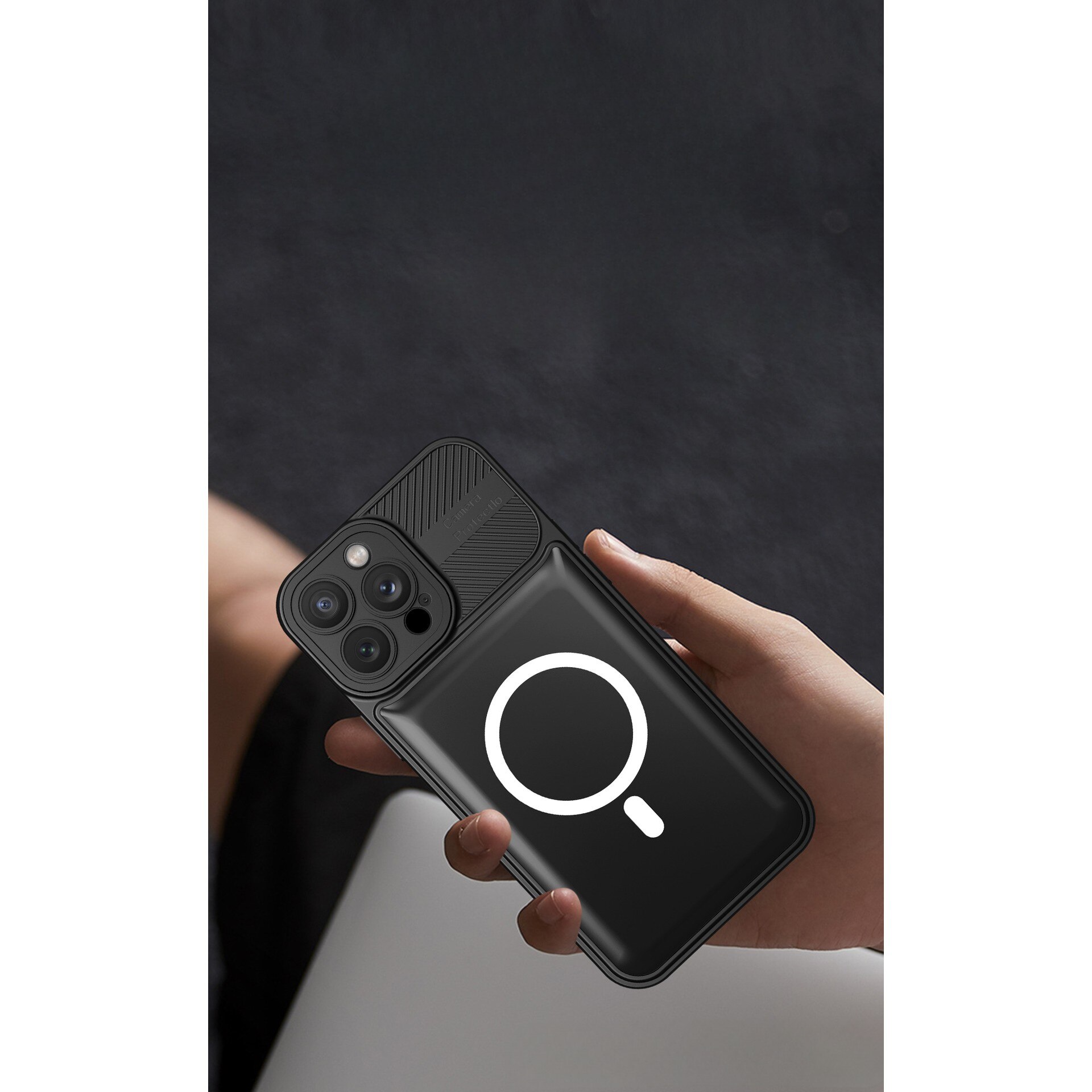 Urbanarmor43821, Negru, iPhone 12 - eMAG.ro