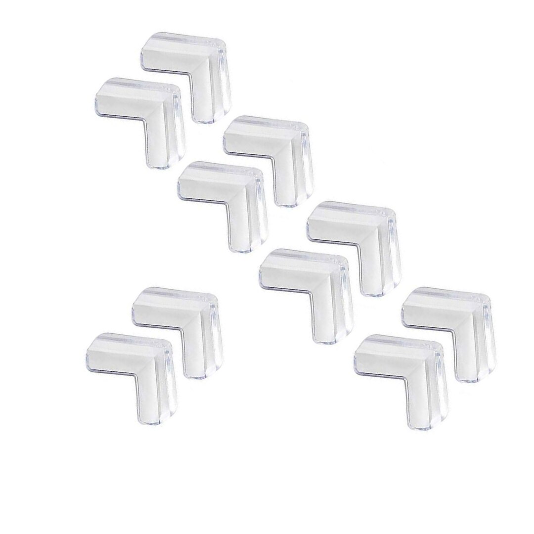 Set 10 coltare autoadezive pentru colturi mobilier, pentru protectia ...