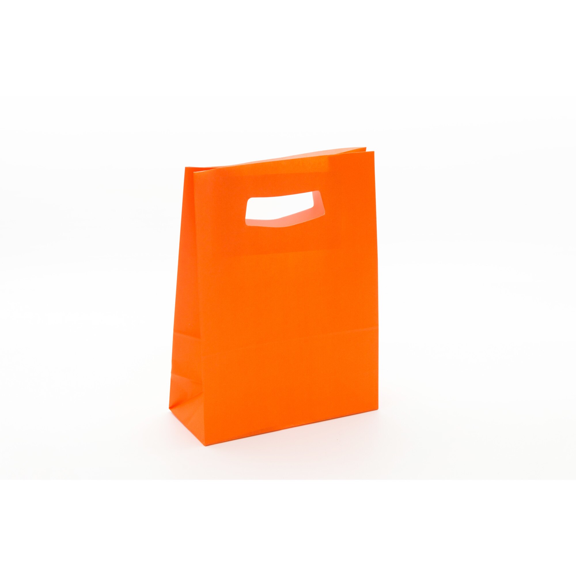 Punga Orange cu maner decupat, Publiserv, 18x25x9 cm - eMAG.ro