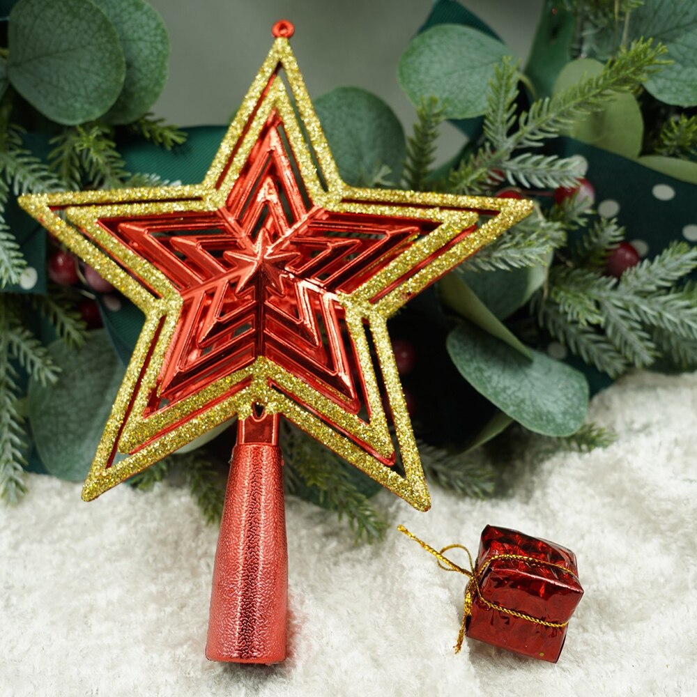 Set 54 Ornamente Pentru Craciun HYT ®, Cu 45 Globuri Colorate, Stea ...