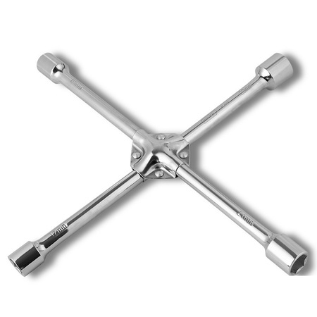 Cheie cruce roti, 17, 19, 21, 22 mm, rigidizata, grosime 16 mm - eMAG.ro