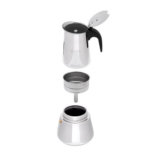 Expressor de cafea Moka SOGO CAF-SS-7625, Capacitate 6 cesti, Potrivit ...