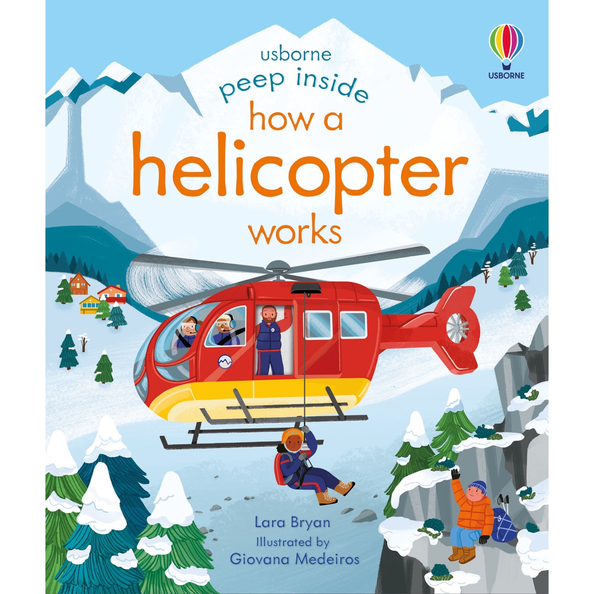 Flip book, Peep Inside How a Helicopter Works, Usborne - eMAG.bg