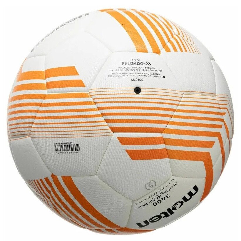 Minge fotbal Molten F5U3400-23 model UEFA Europa League 2023, pentru ...